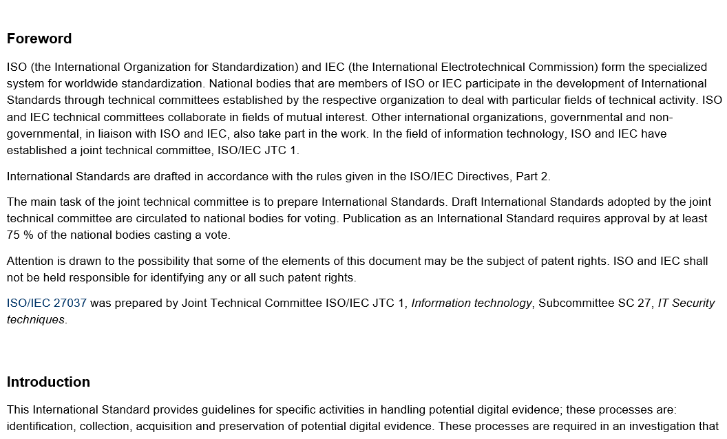 Guidelines for Identification, Collection, Acquisition, and ...